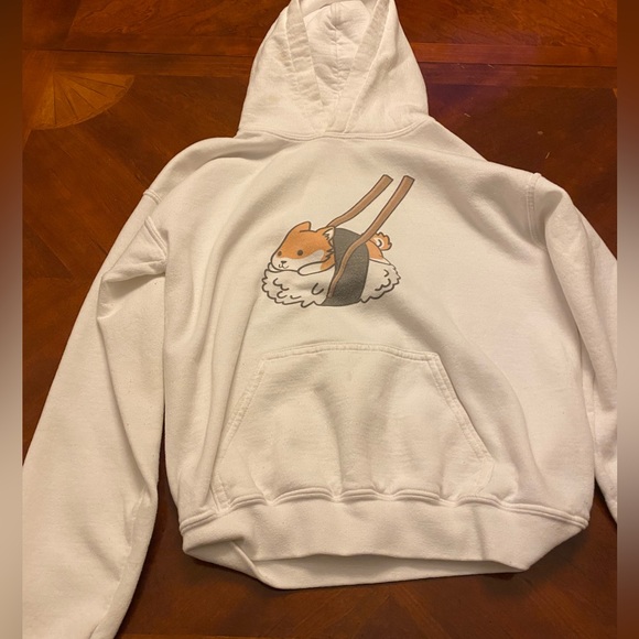 Shirts & Tops | Doge Sushi Hooded Sweater | Poshmark